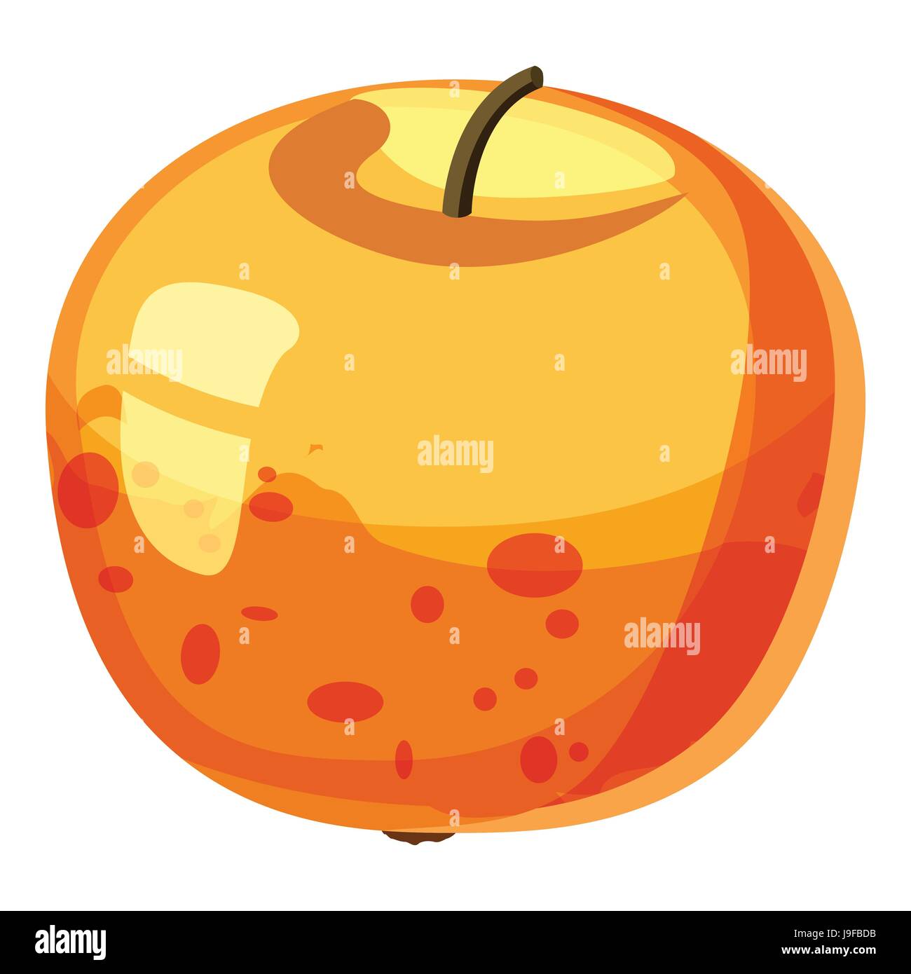 Apple icon, cartoon style Stock Vector Image & Art - Alamy