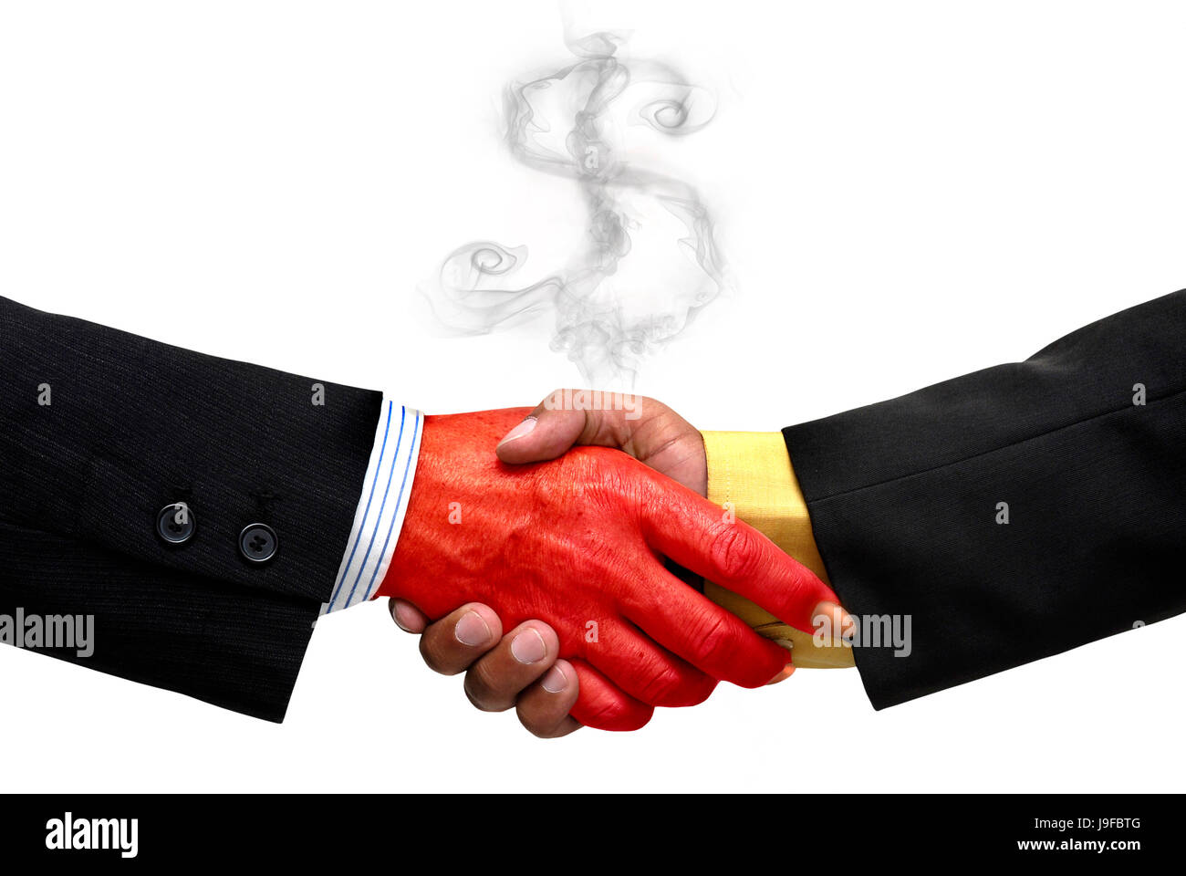 Shake hands with the devil hi-res stock photography and images - Alamy