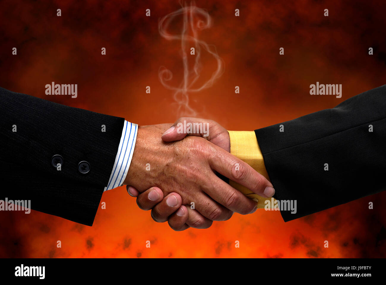 Shake hands with the devil hi-res stock photography and images - Alamy
