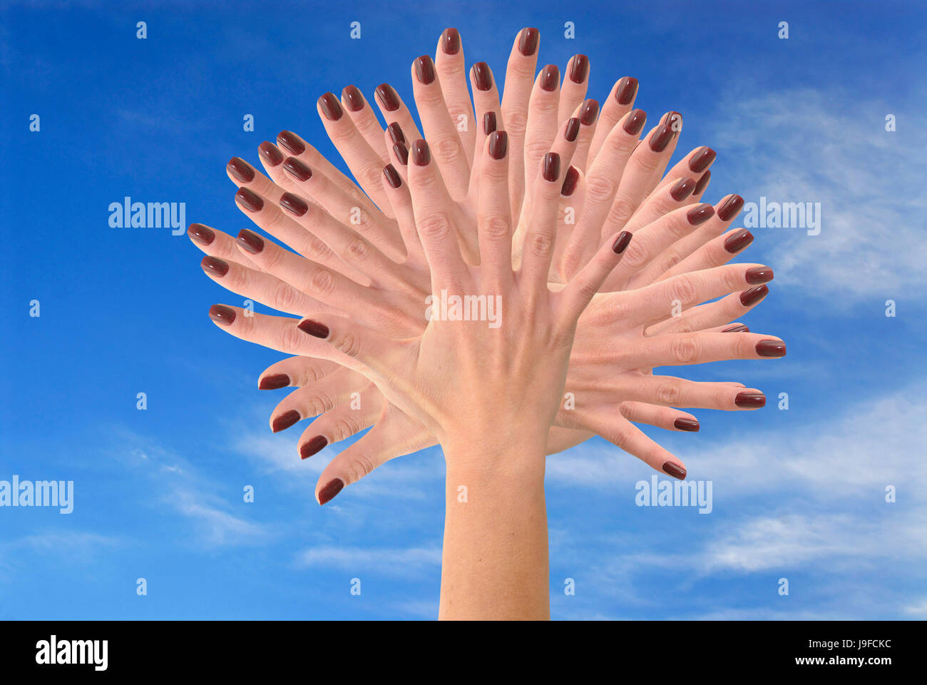 blue, motion, postponement, moving, movement, hand, finger, game ...