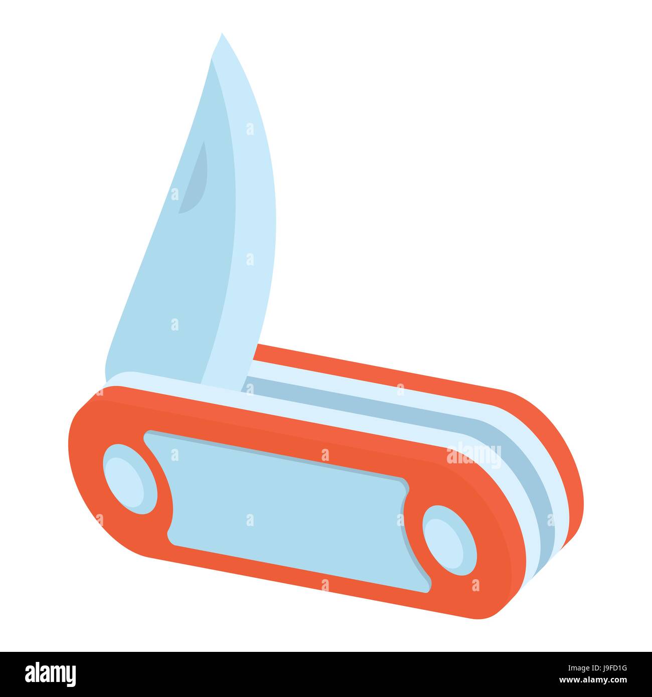 Pocket knife cartoon hi-res stock photography and images - Alamy