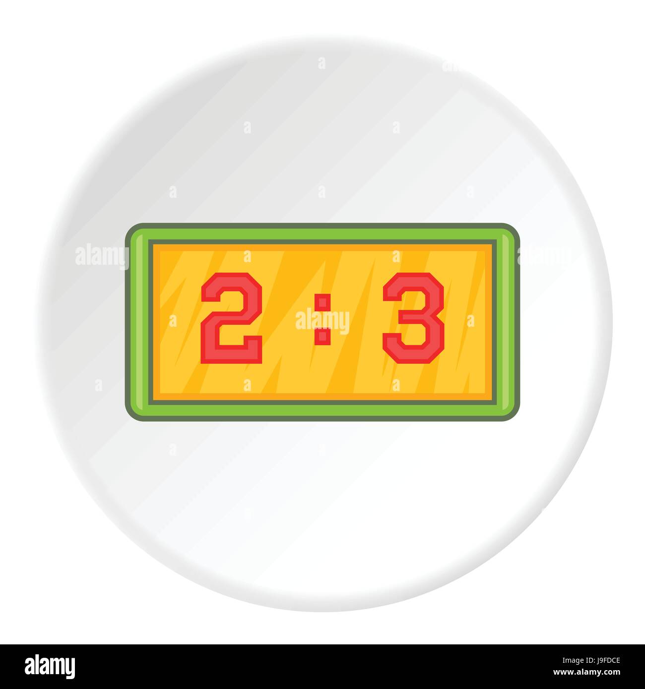 Scoreboard icon, cartoon style Stock Vector Image & Art - Alamy