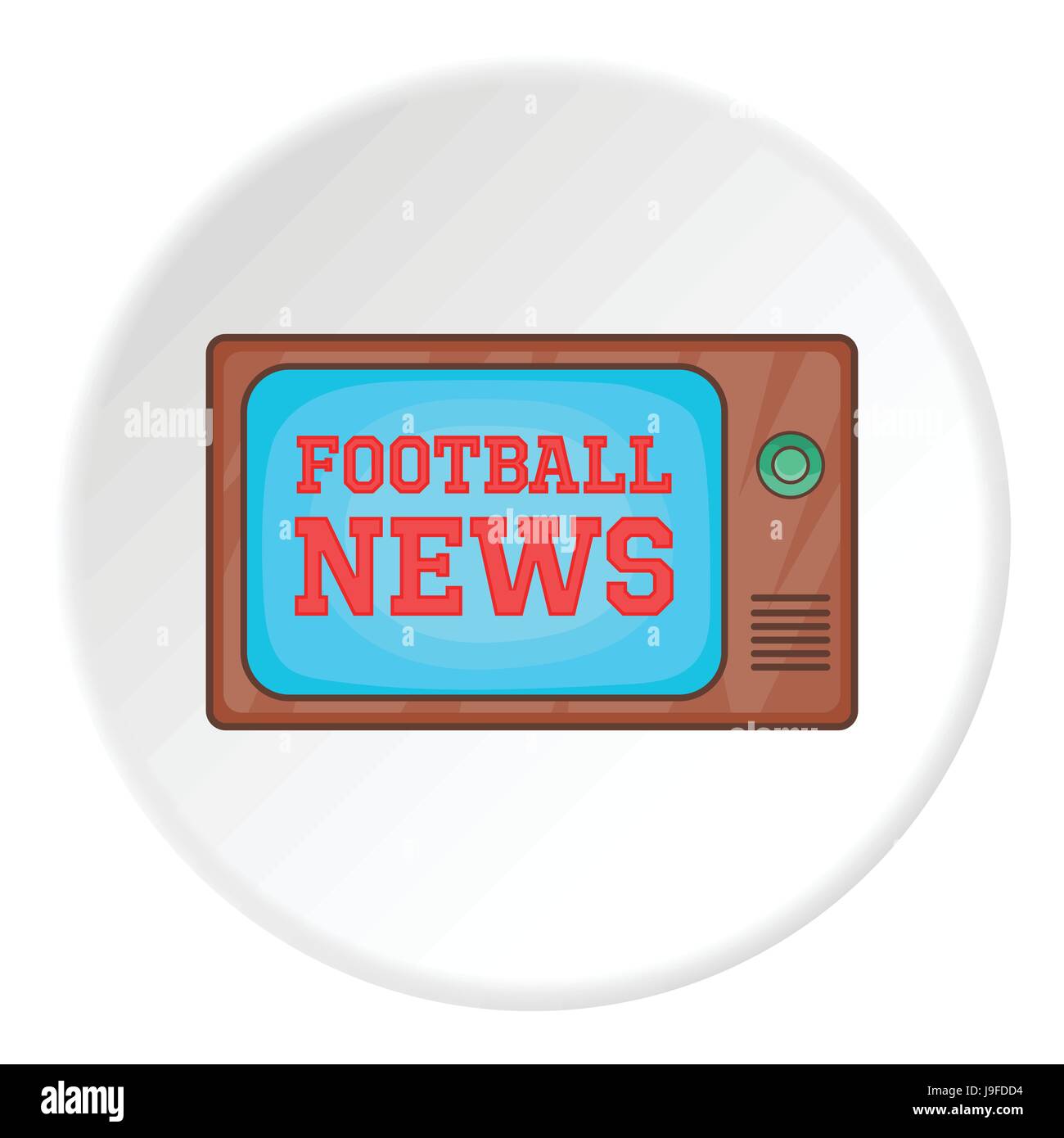 Goal man watching football Stock Vector Images - Alamy