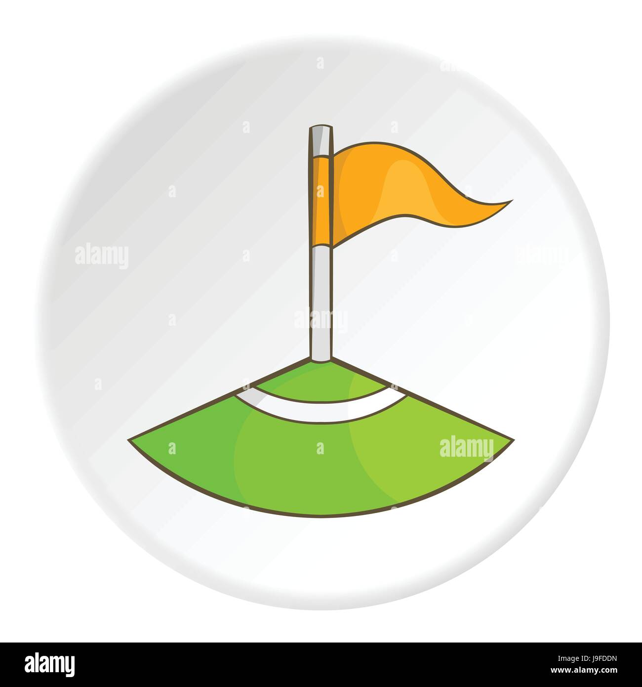 Detail red flag in Cut Out Stock Images & Pictures - Alamy