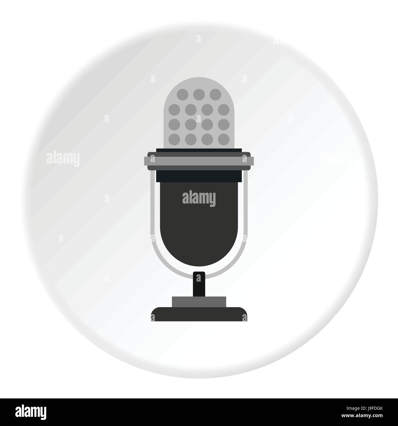Microphone test Stock Vector Images - Alamy