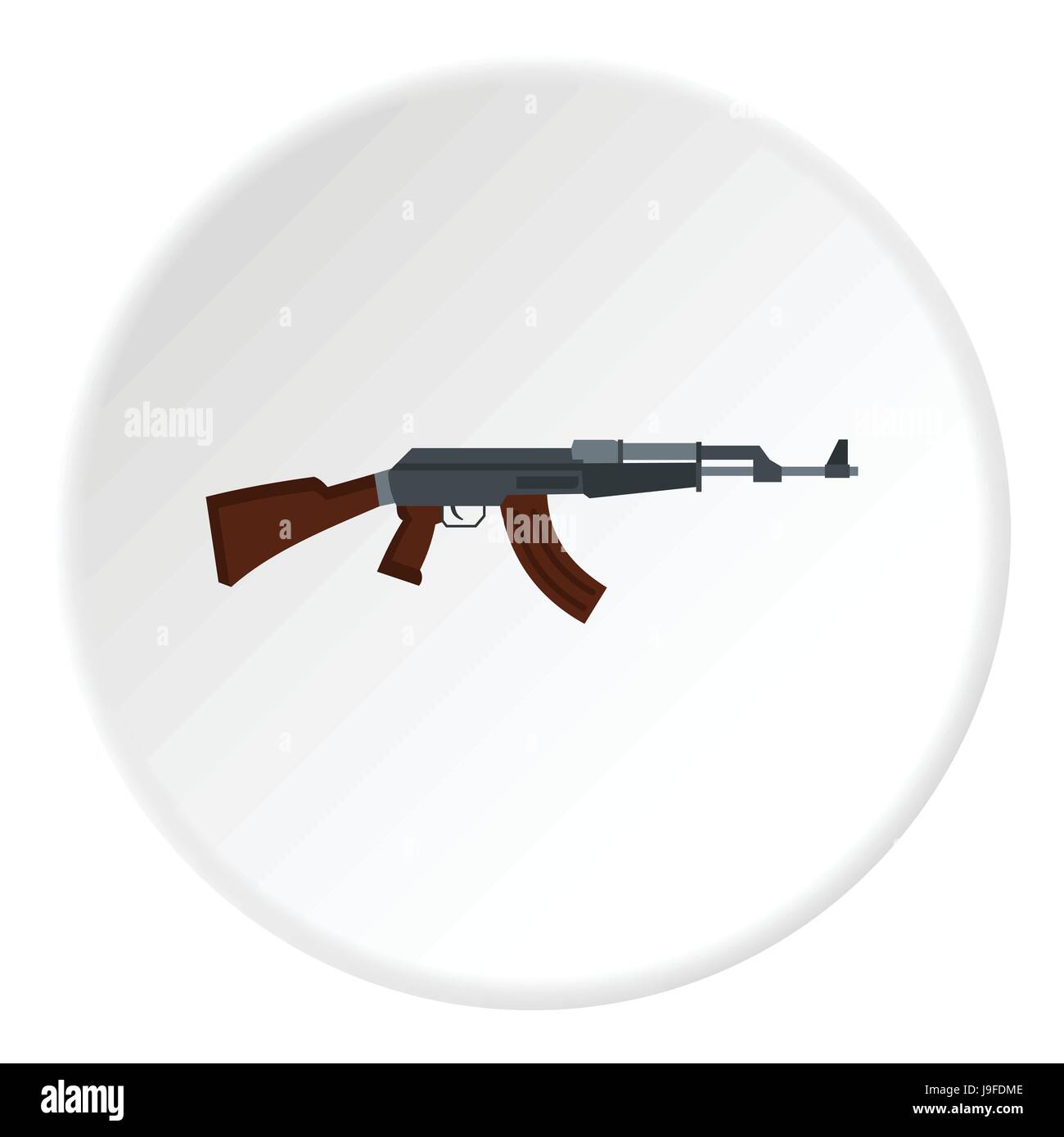 Semi automatic pistol Stock Vector Images - Alamy