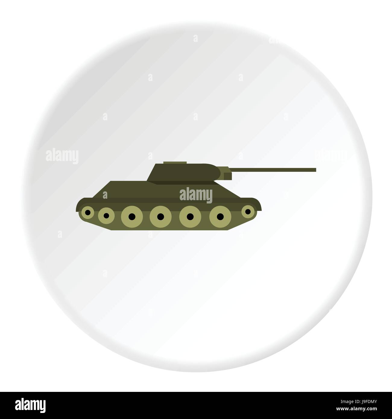 Tank icon, flat style Stock Vector Image & Art - Alamy