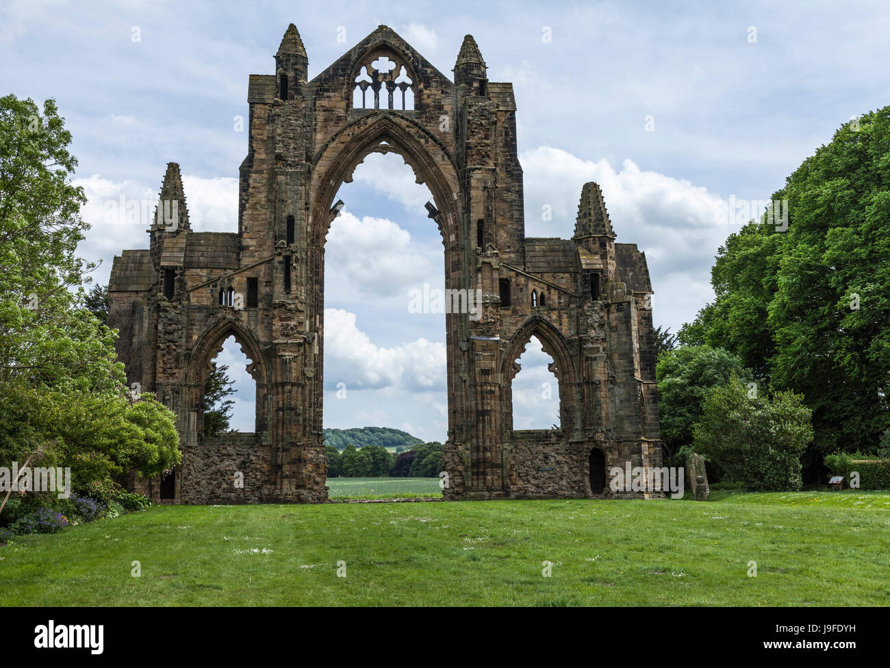 The medieval ruins of the Priory at Guisborough,England,UK Stock Photo ...