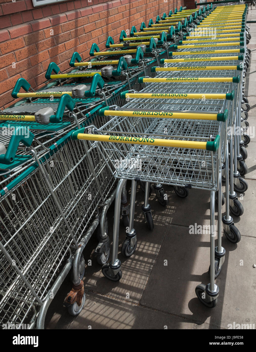 Shopping trolley uk morrisons hi-res stock photography and images - Alamy