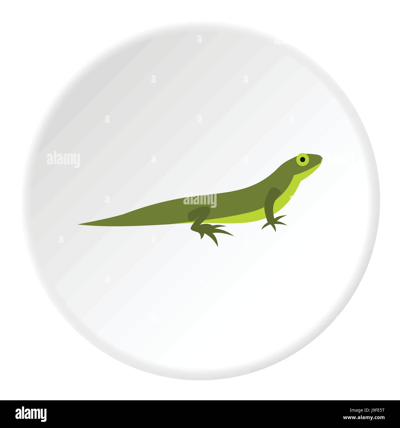 Little lizard icon, flat style Stock Vector Image & Art - Alamy