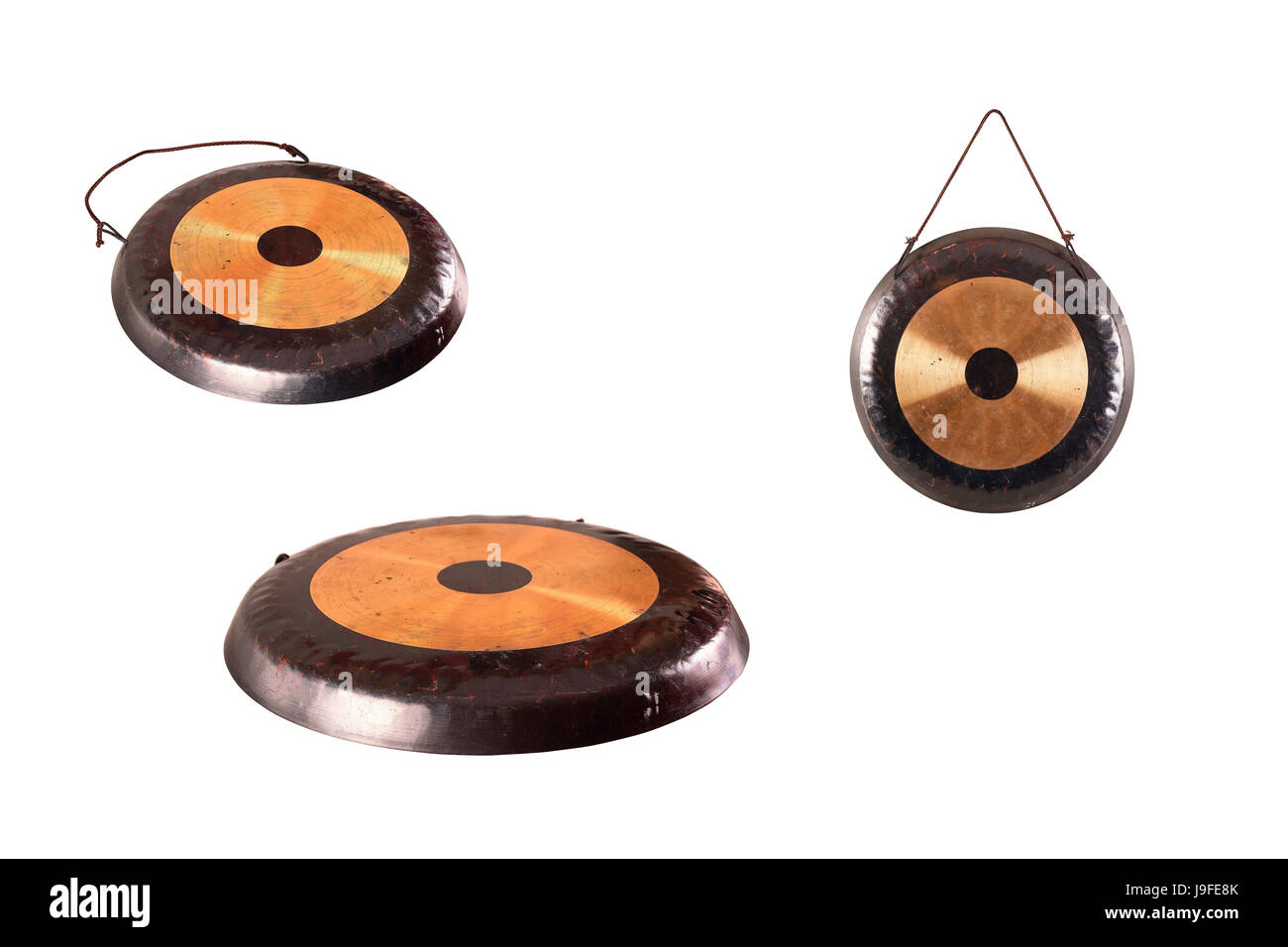 the image of the old traditional gong.percussion instrument tom-tom ...