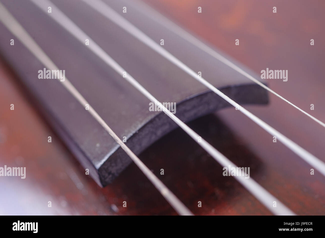 one violin image .old brown stringed wooden instrument close up view ...