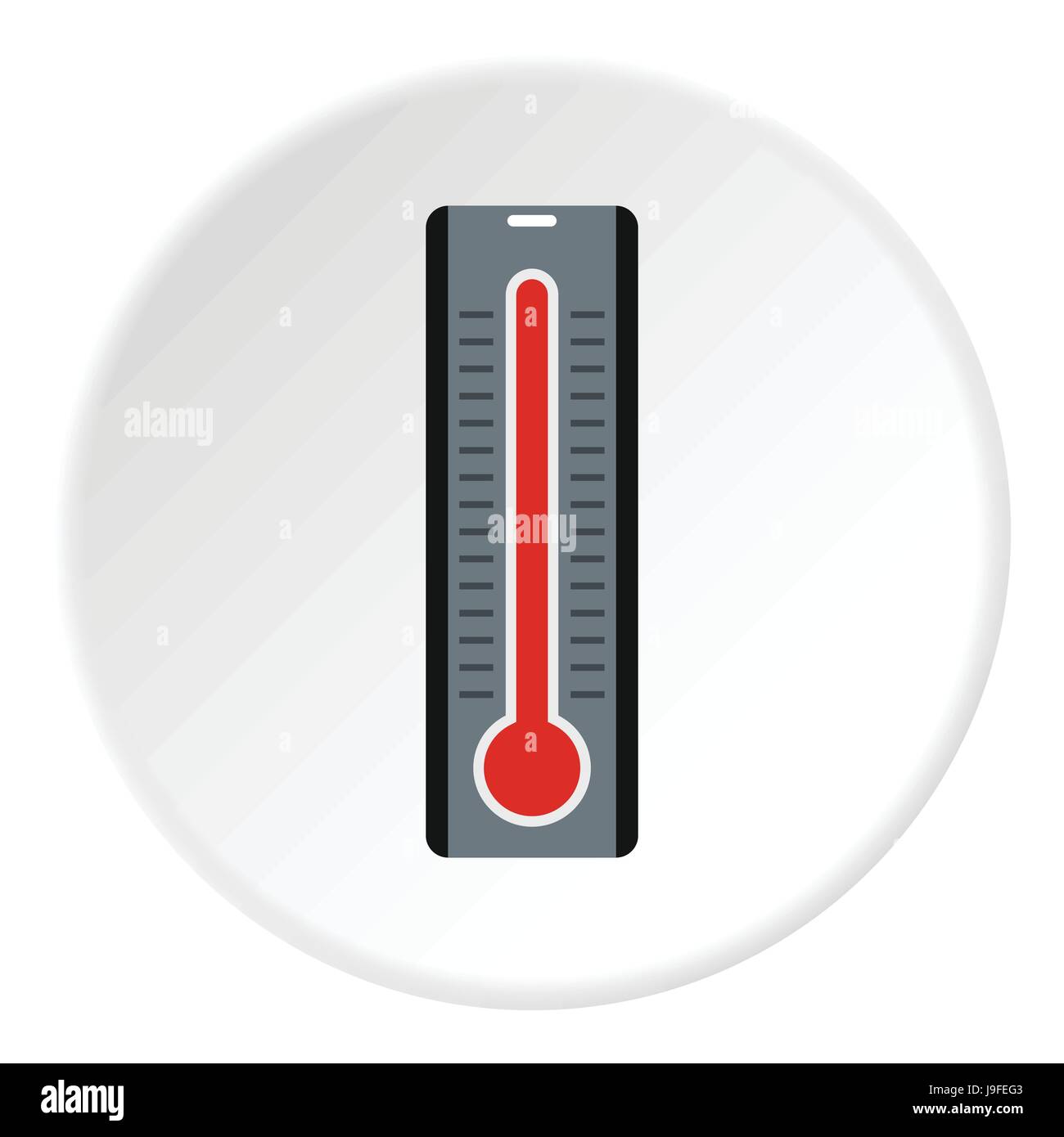 Thermometer and fire high temperature Cut Out Stock Images & Pictures ...