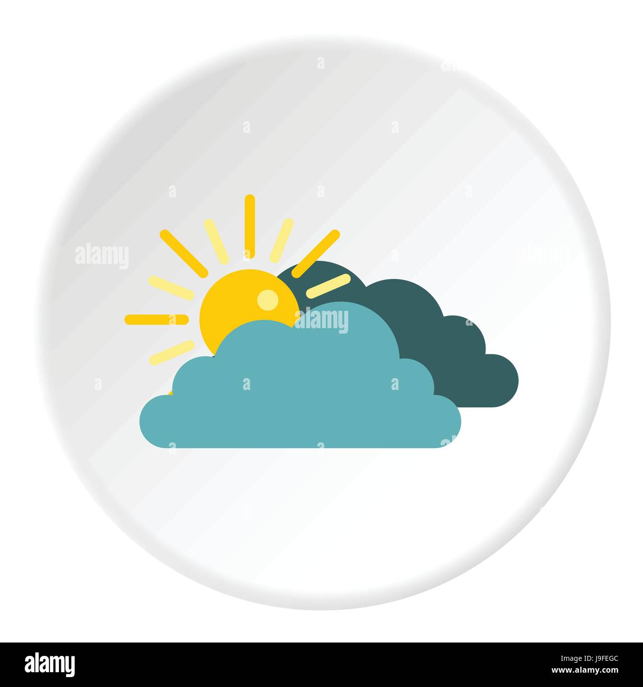 Sunset behind Cut Out Stock Images & Pictures - Alamy