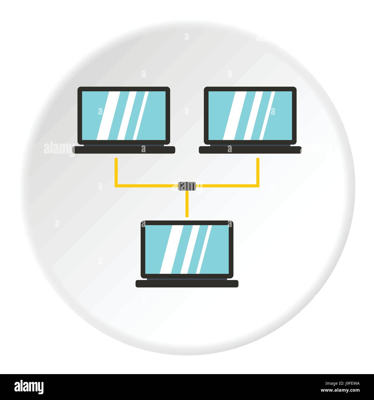 Electronic test connector Stock Vector Images - Alamy