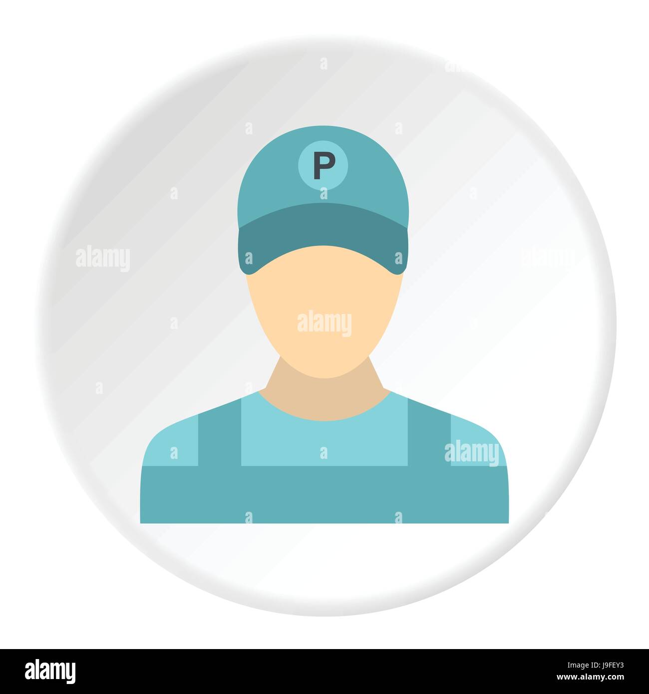 Man valet icon, flat style Stock Vector Image & Art - Alamy