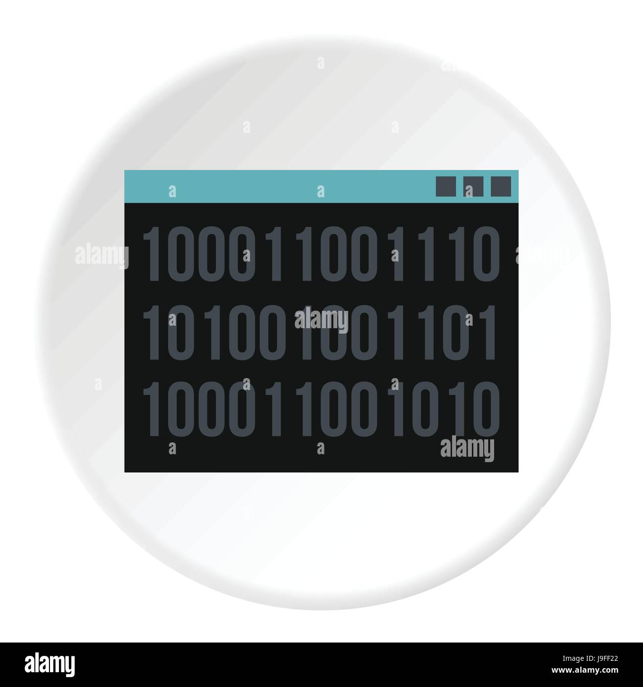 Algorithm code on computer display hi-res stock photography and images ...