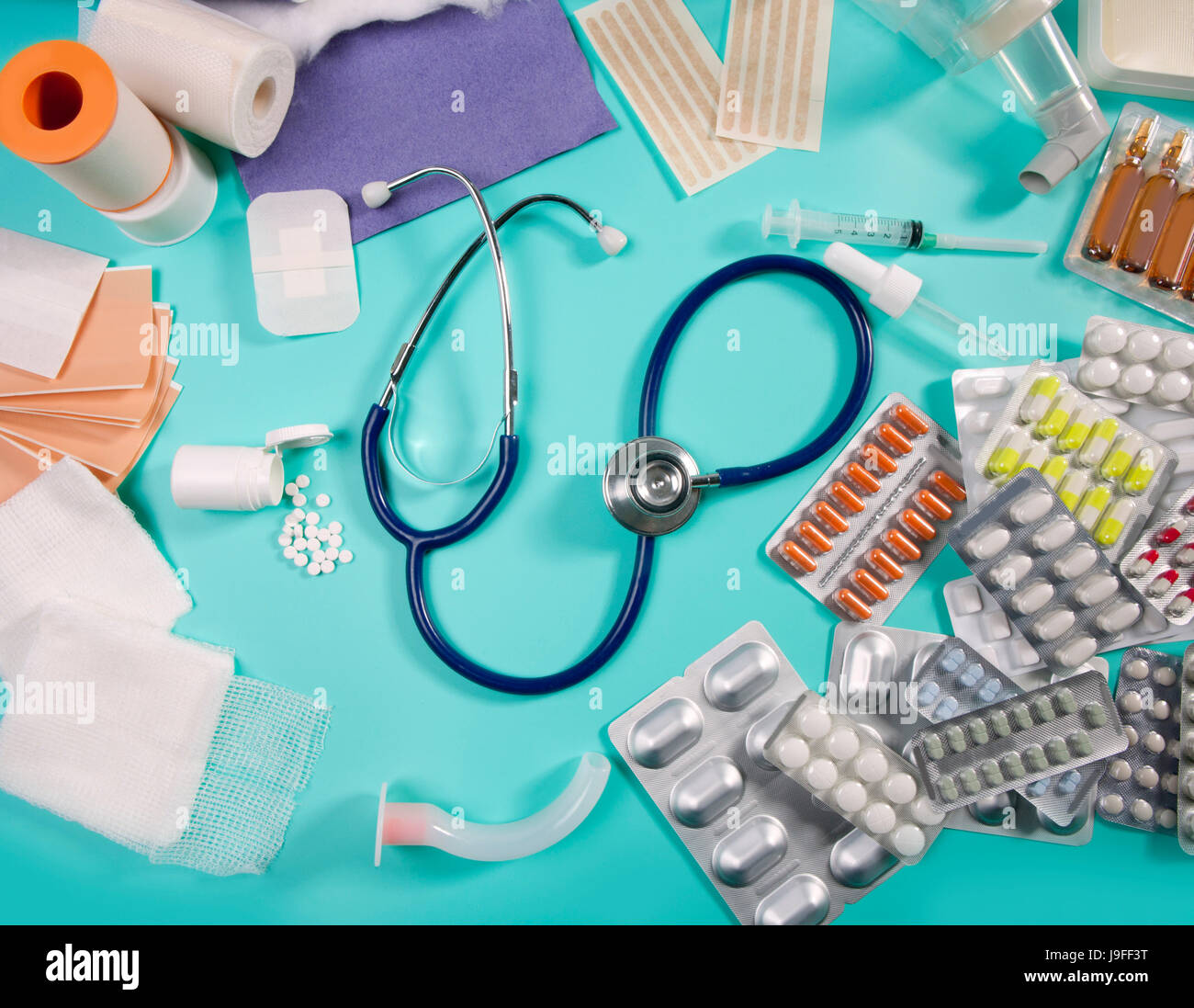 doctor, physician, medic, medical practicioner, blue, desk, health ...