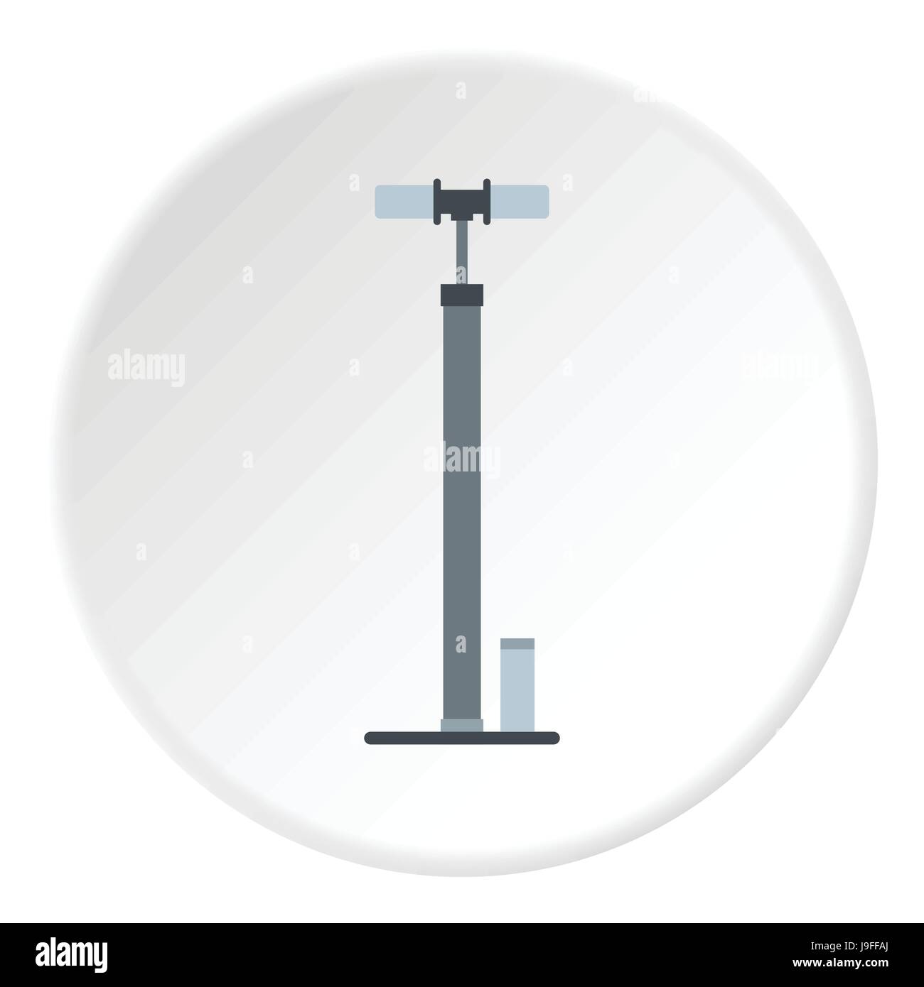 Pump for bicycle icon, flat style Stock Vector Image & Art - Alamy