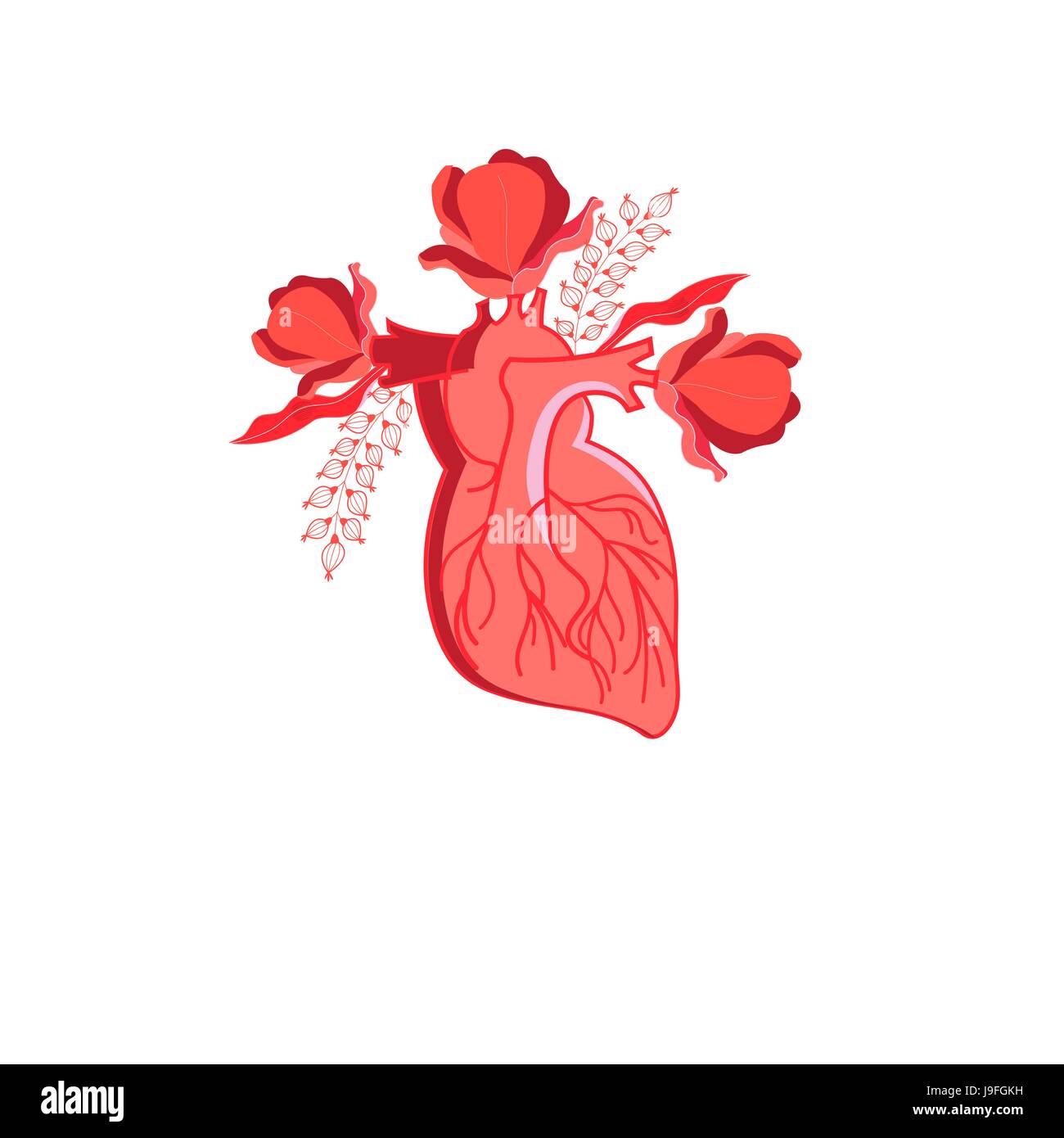 Heart health graphics Stock Vector Images - Alamy