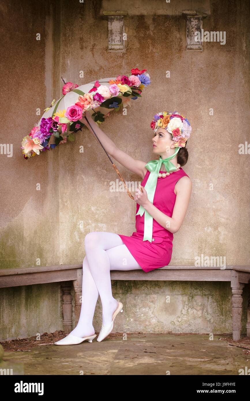 Vintage styled shoot Stock Photo - Alamy