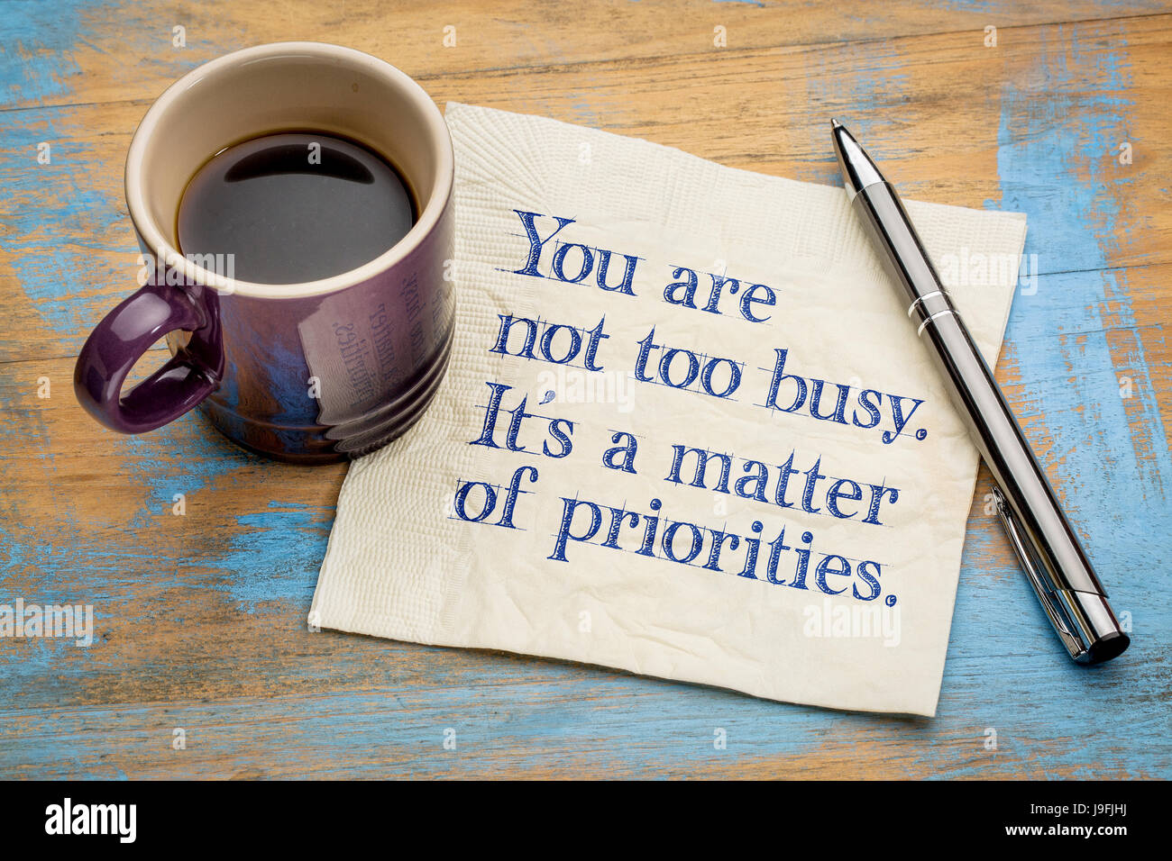 Time management and priorities hi-res stock photography and images - Alamy