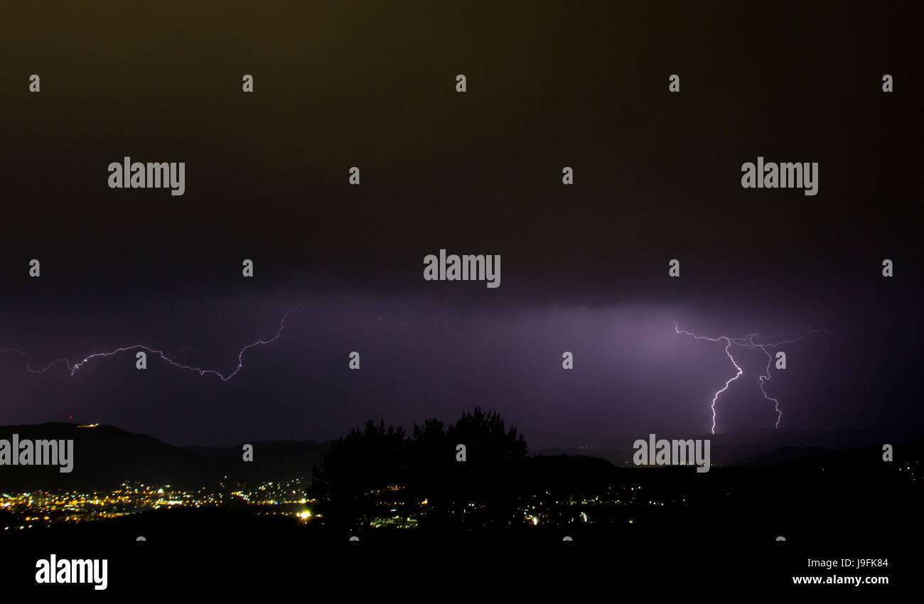 thunder-storm, thunderstorm, thundreous, lightning, sheet lightning ...