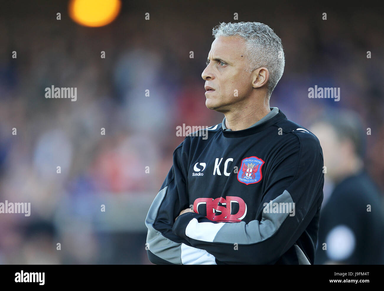 Carlisle's United manager Keith Curle Stock Photo - Alamy
