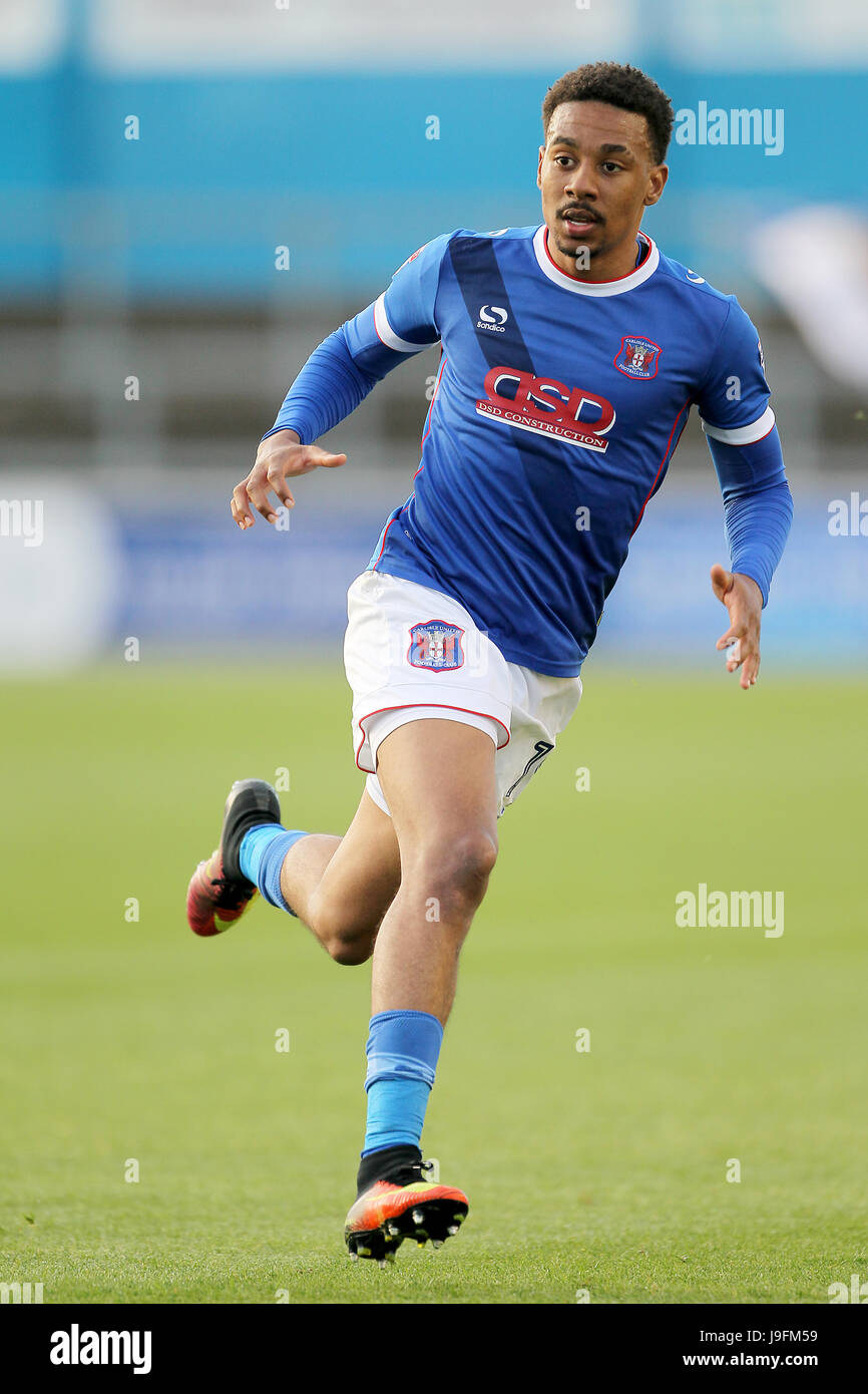 Reggie Lambe, Carlisle United Stock Photo - Alamy