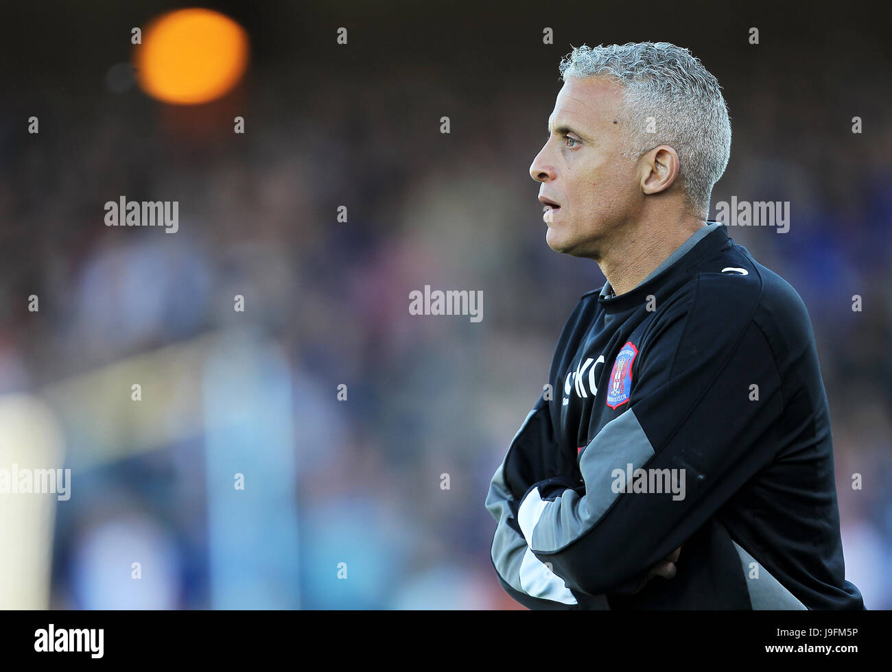 Carlisle's United manager Keith Curle Stock Photo - Alamy