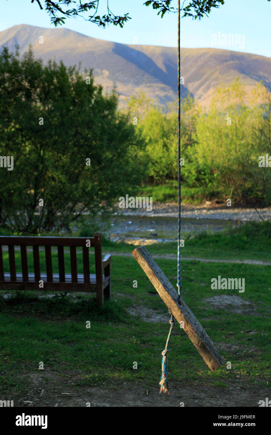 Evening swing hi-res stock photography and images - Alamy