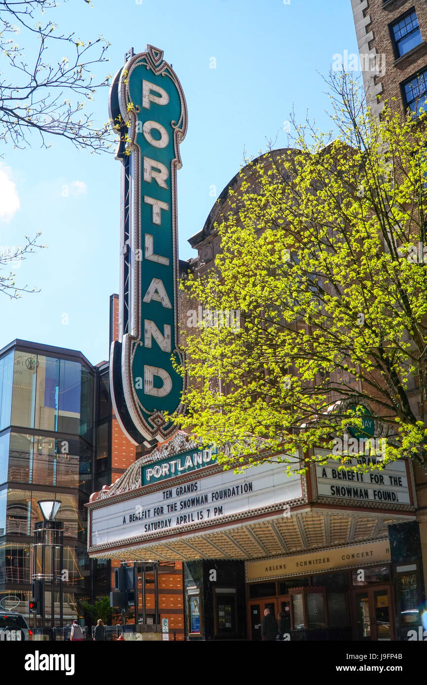 Portland Downtown - Arlene Schnitzer Concert Hall - PORTLAND - OREGON ...