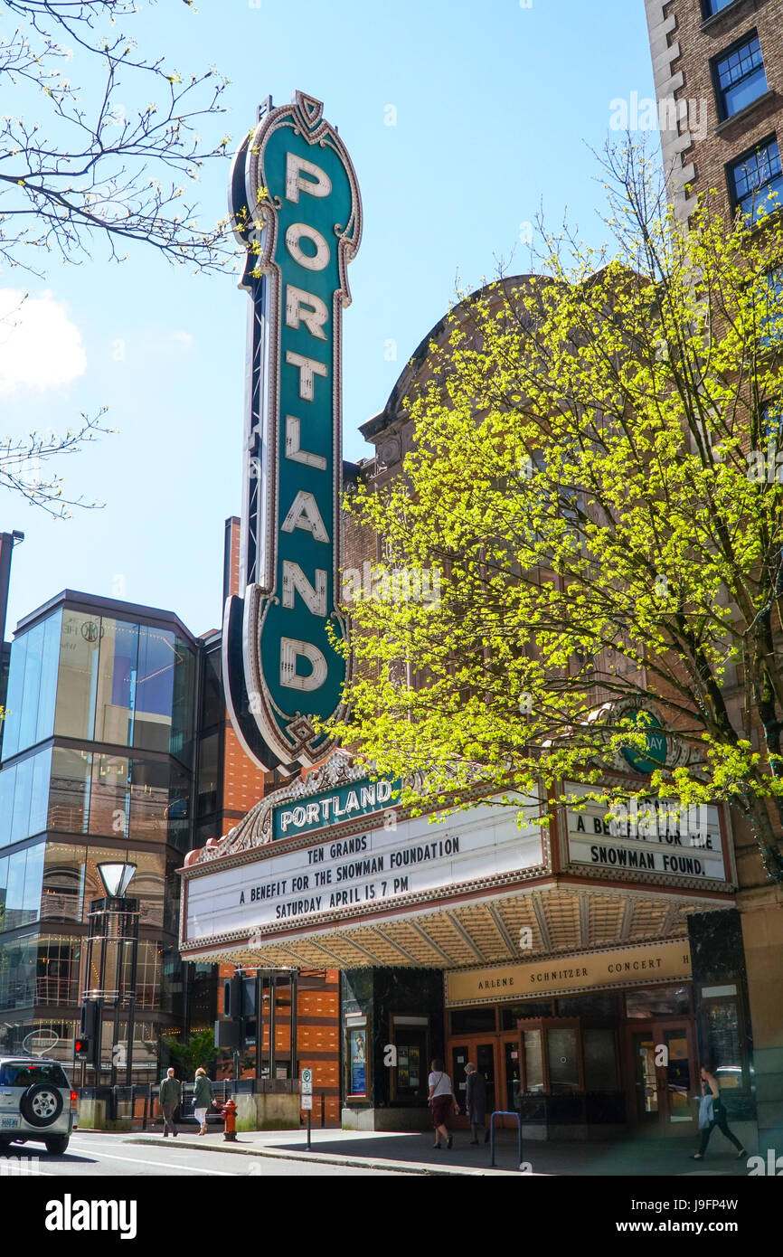 Portland Theater - Arlene Schnitzer Concert Hall - PORTLAND - OREGON ...