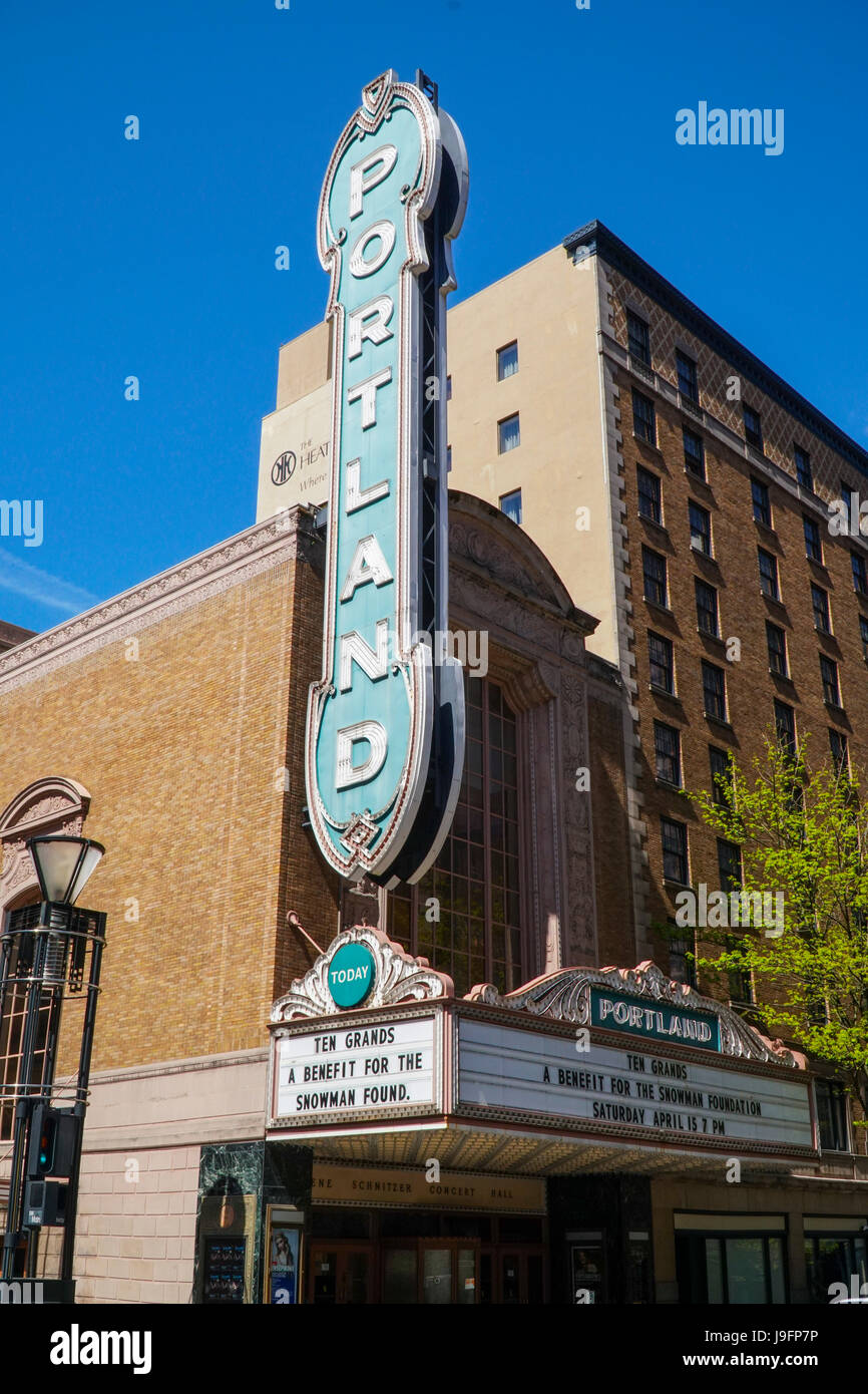Portland Theater - Arlene Schnitzer Concert Hall - PORTLAND - OREGON ...
