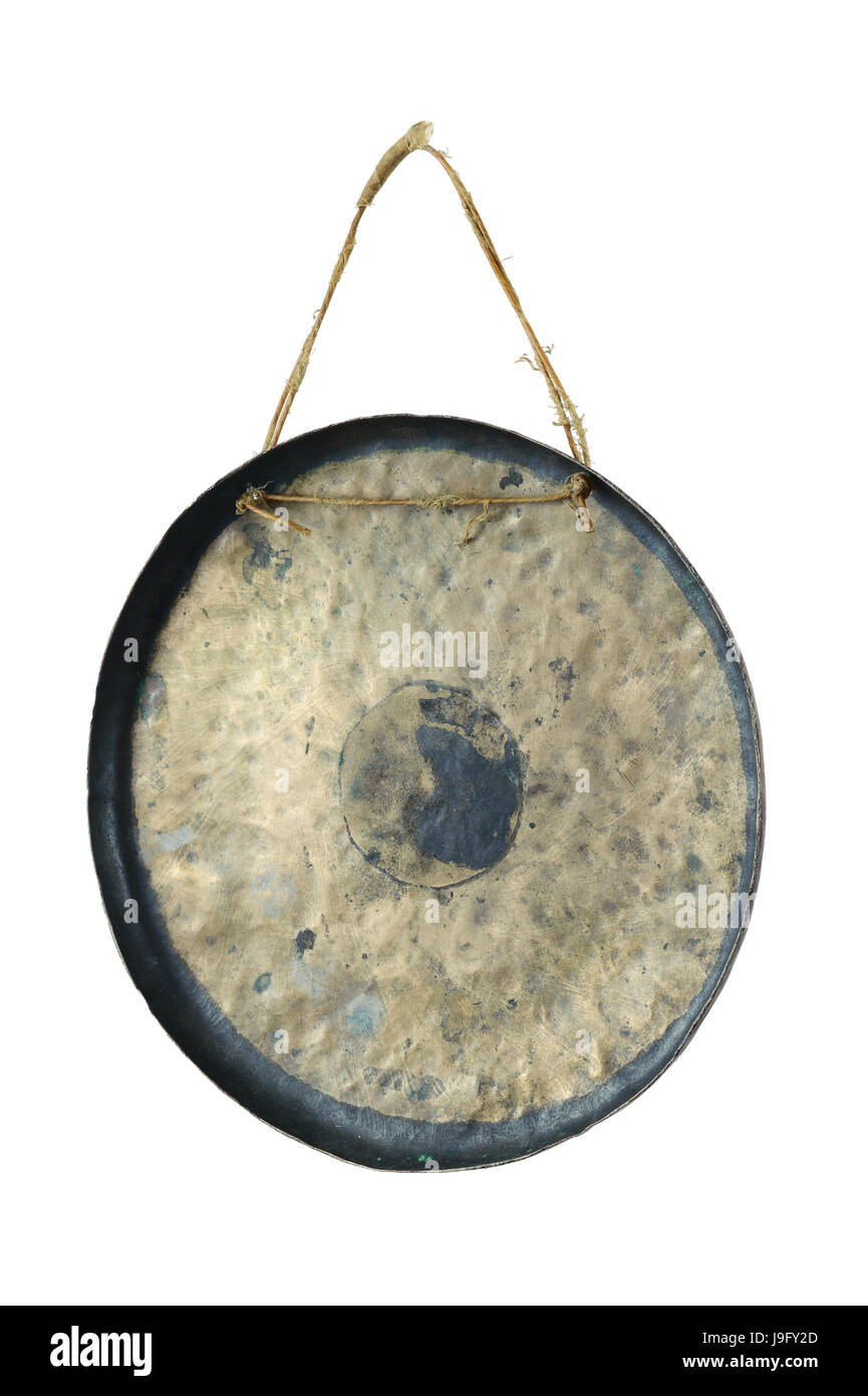 the image of the old traditional gong.percussion instrument tom-tom ...
