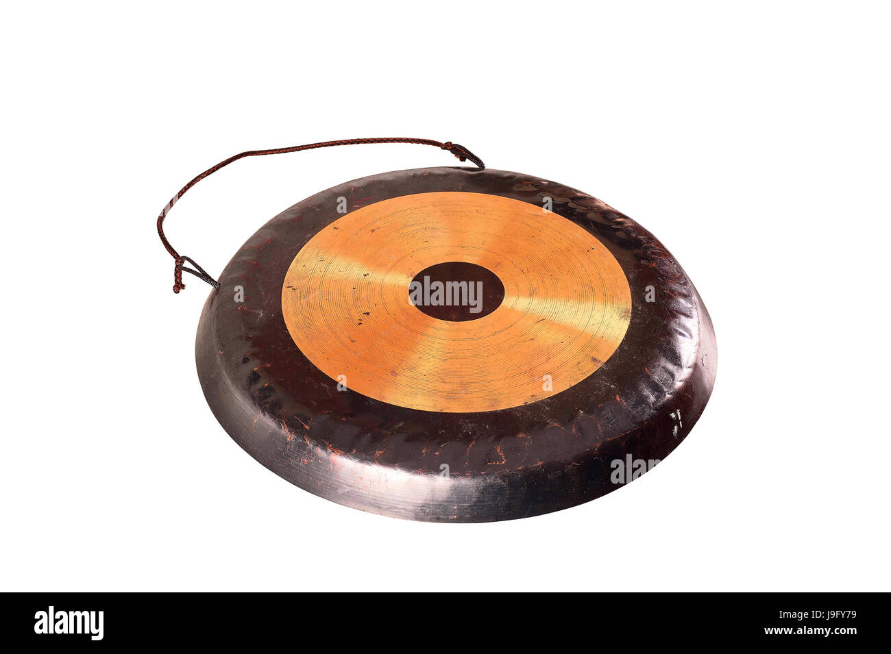 the image of the old traditional gong.percussion instrument tom-tom ...