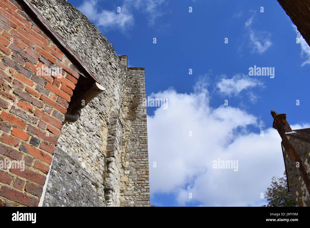 Farnham Castle Keep 0003 Stock Photo - Alamy