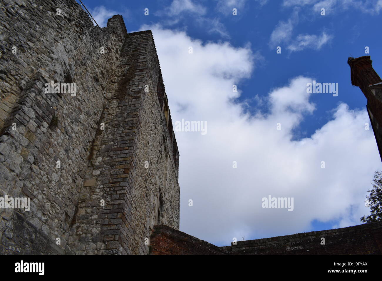 Farnham Castle Keep 0003 Stock Photo - Alamy