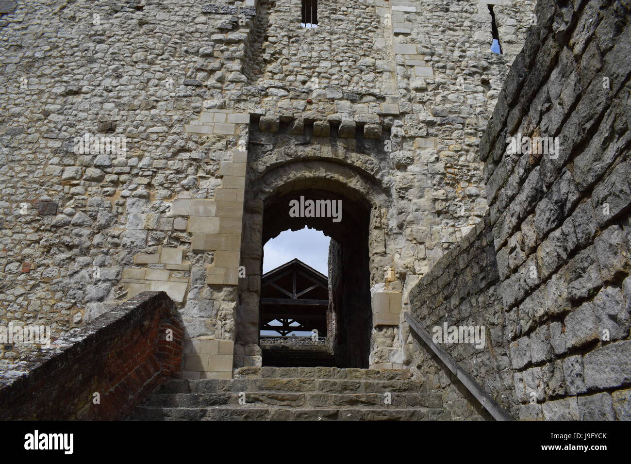 Farnham Castle Keep 0003 Stock Photo - Alamy