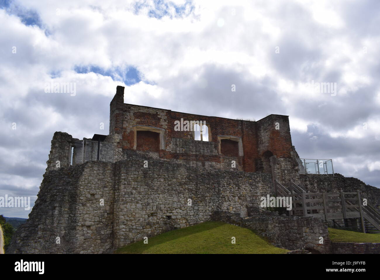 Farnham Castle Keep 0003 Stock Photo - Alamy