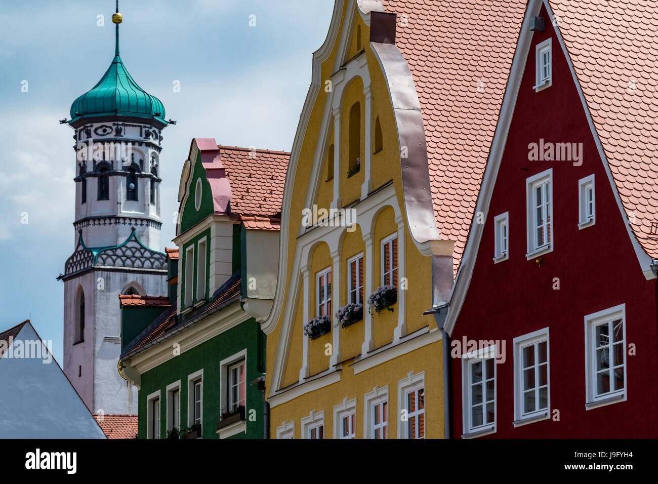 Memmingen architecture - Germany Stock Photo - Alamy