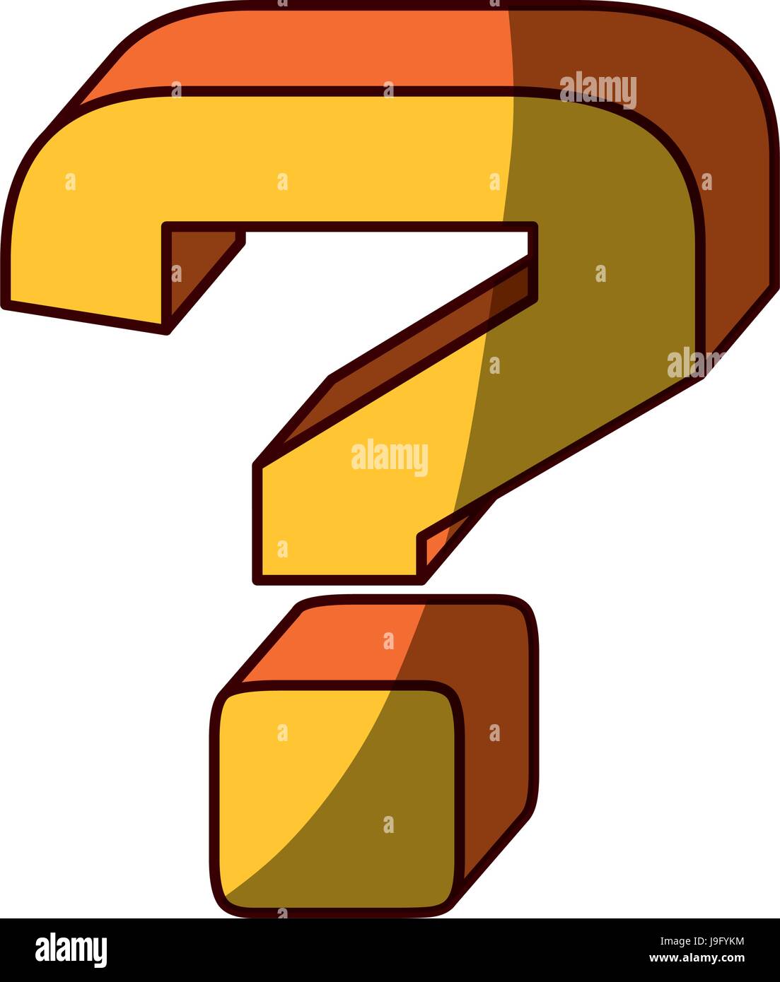 Question mark symbol Stock Vector Image & Art - Alamy