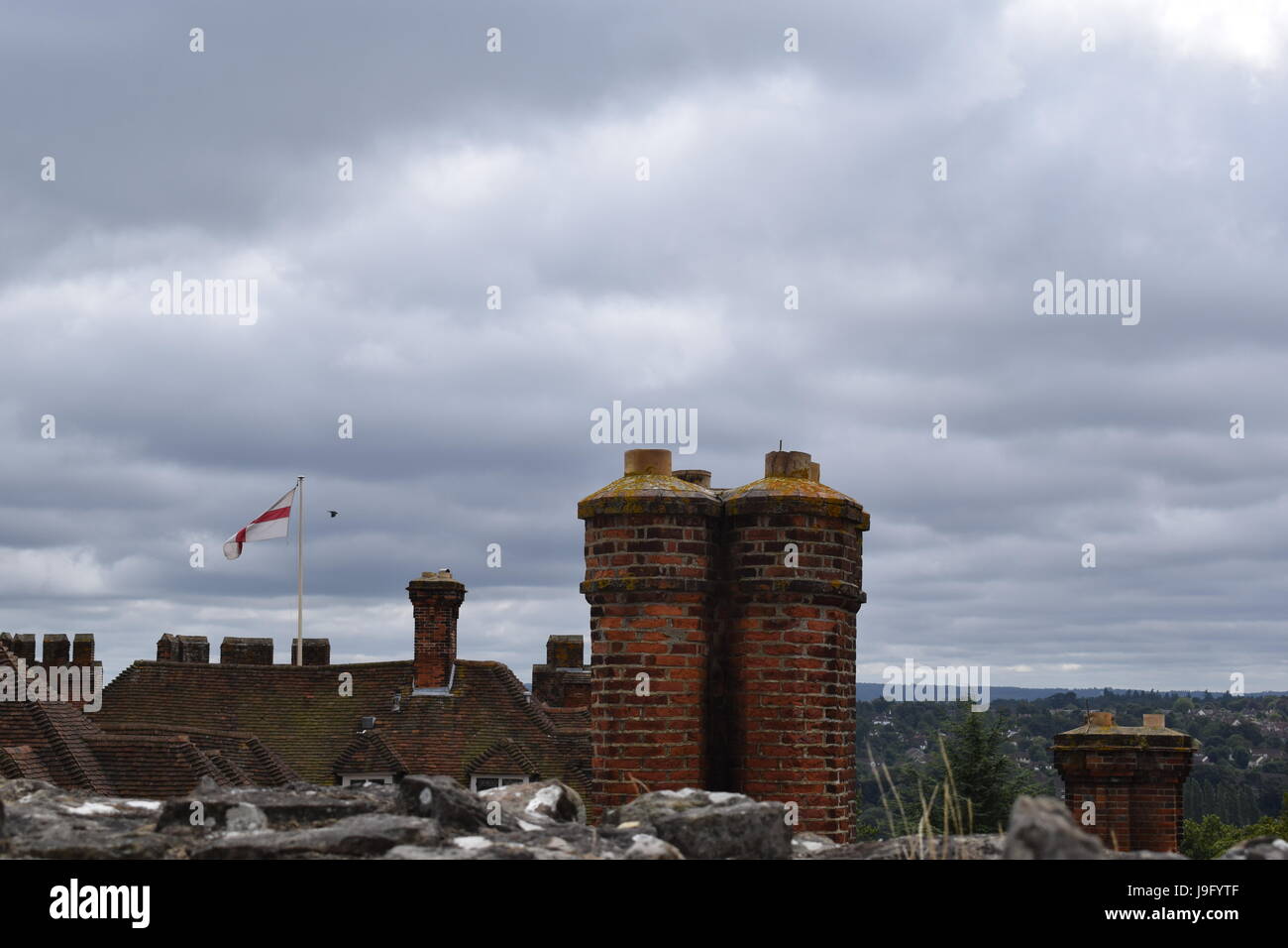 Shell keep castle hi-res stock photography and images - Alamy