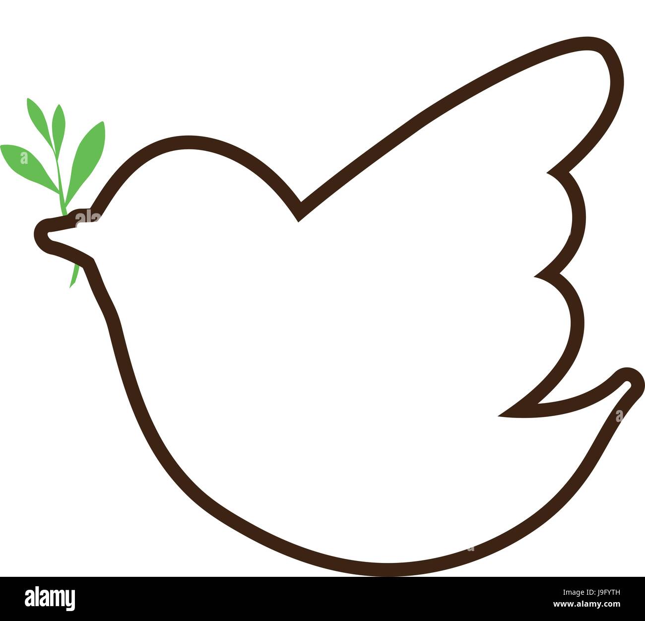 Dove the bird of peace Stock Vector Image & Art - Alamy