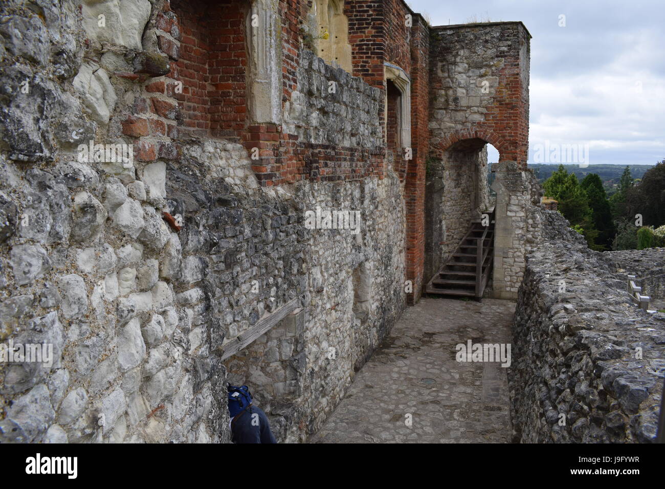 Farnham Castle Keep 0003 Stock Photo - Alamy