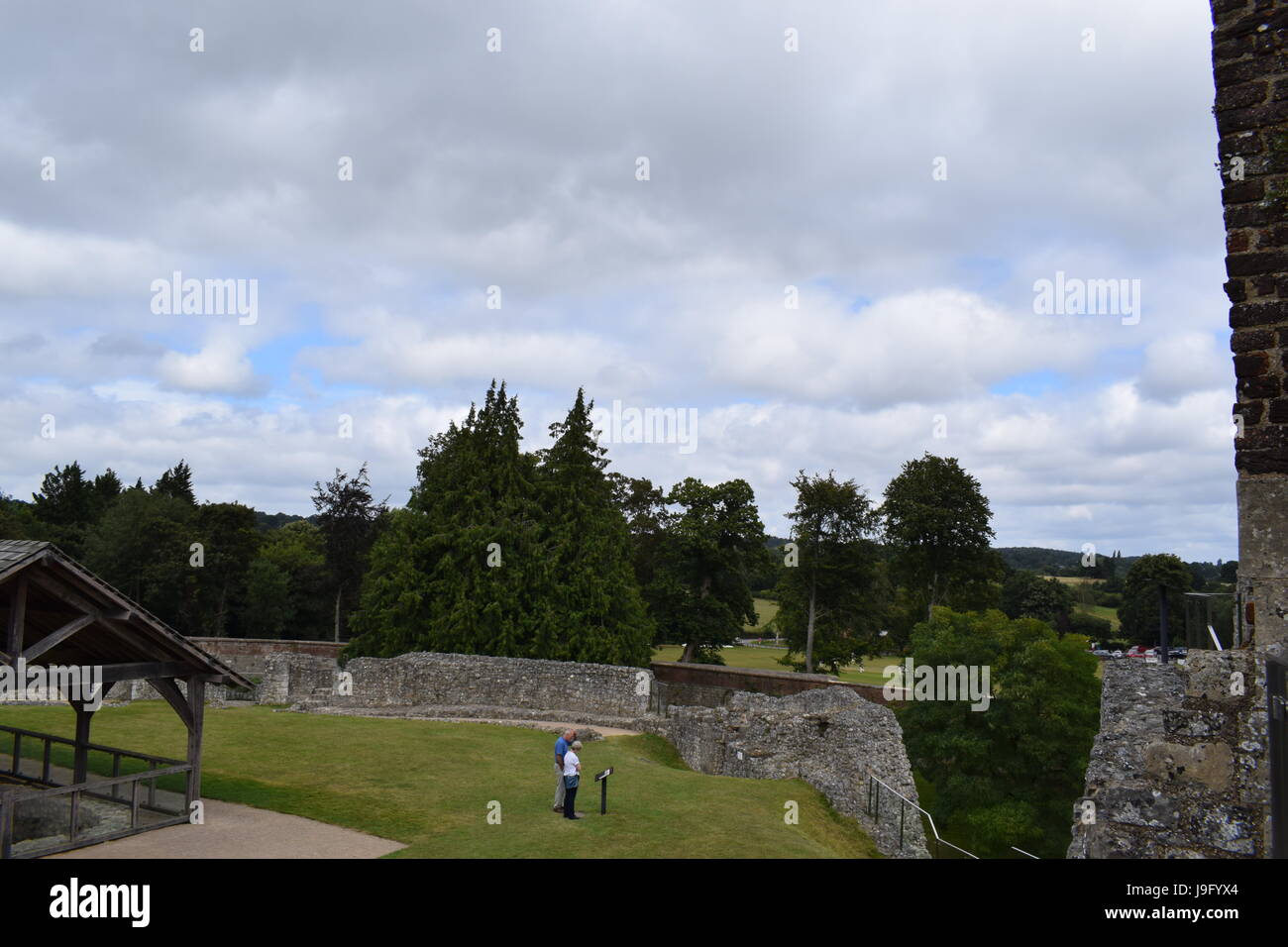 Farnham Castle Keep 0003 Stock Photo - Alamy