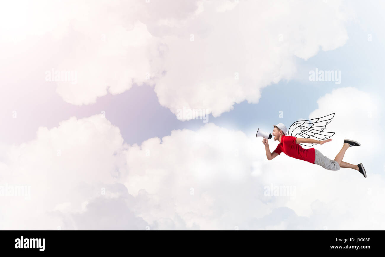 Feeling young and free Stock Photo - Alamy