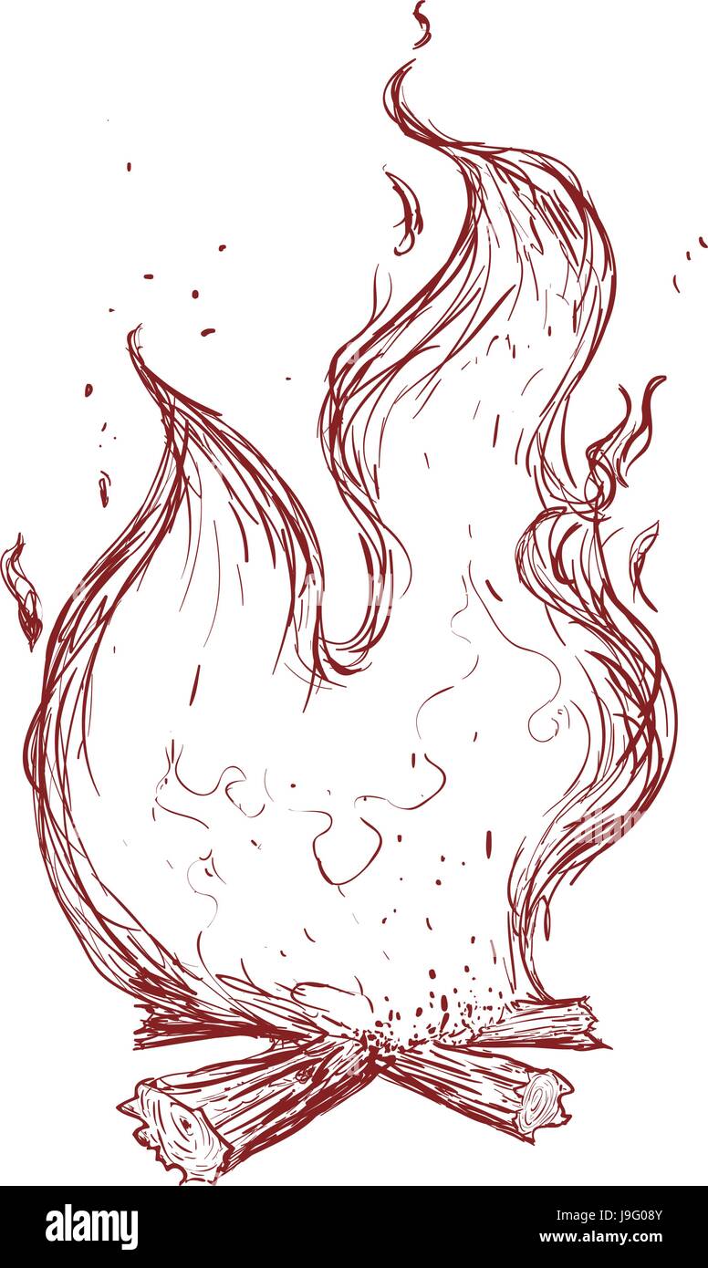 Fire burn flamme Stock Vector Image & Art - Alamy