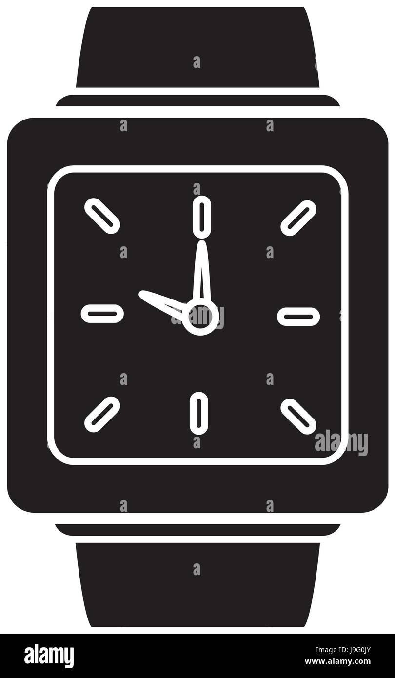 watch icon image Stock Vector Image & Art - Alamy