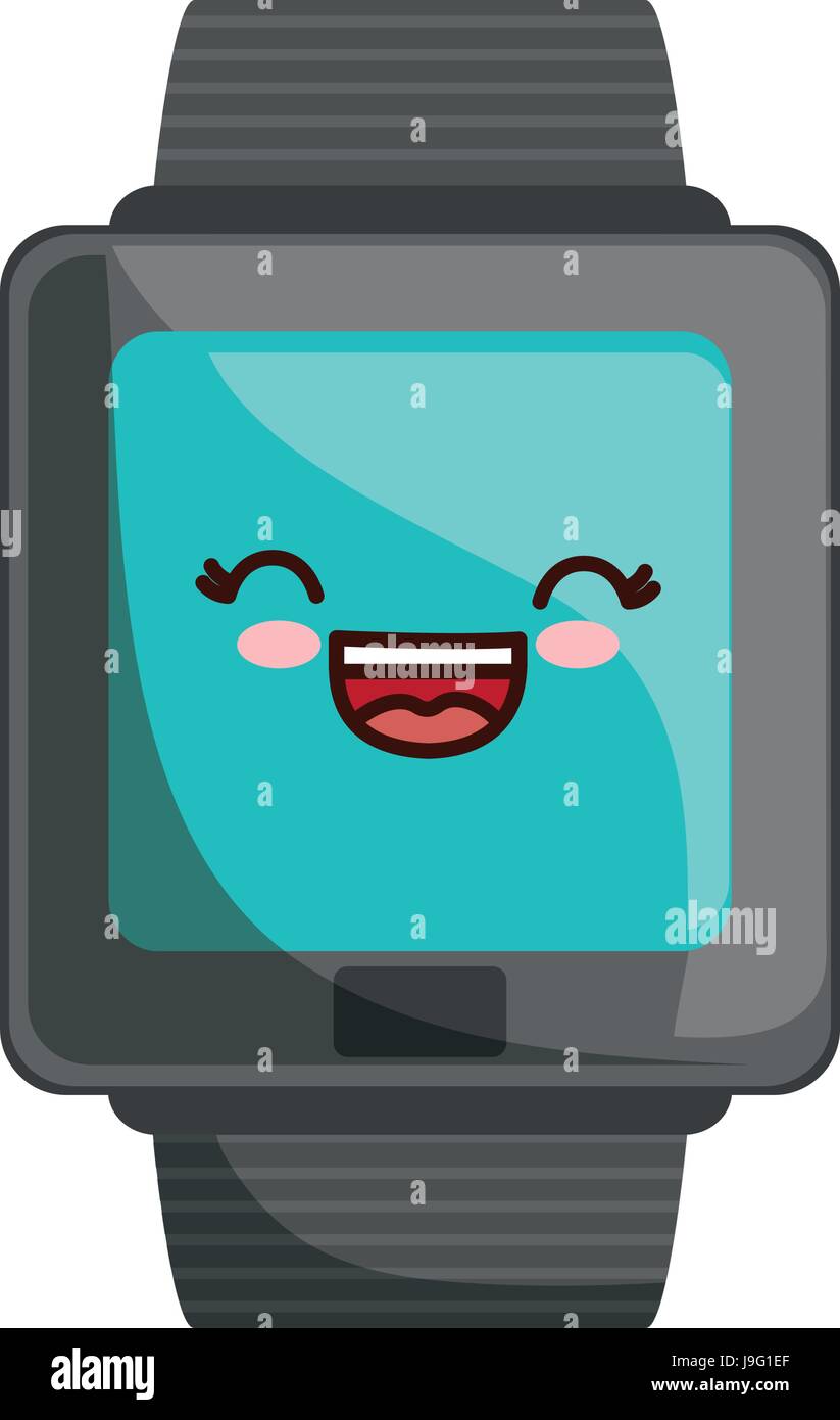 kawaii watch icon Stock Vector Image & Art - Alamy
